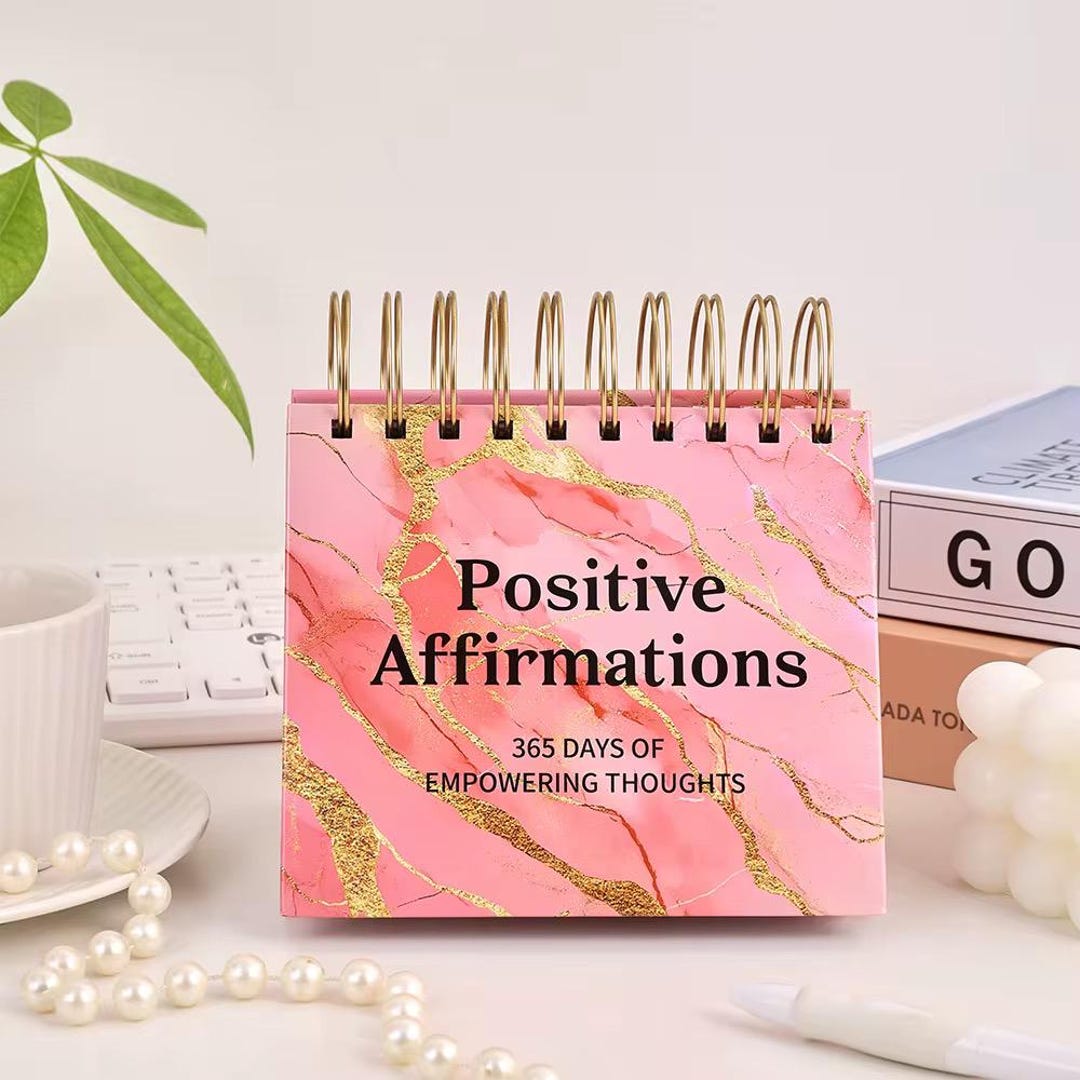 365 Days Positive Affirmations Desk Calendar | Perpetual Daily ...