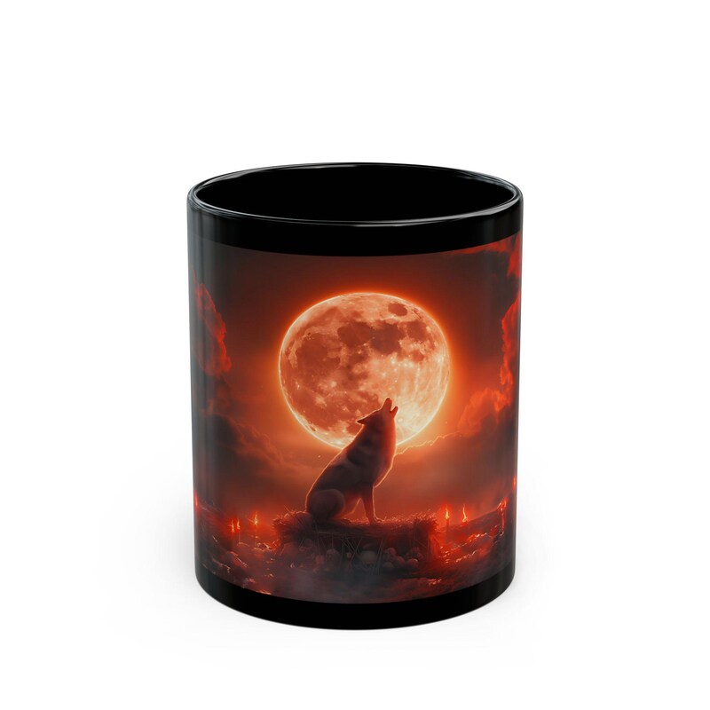 Wolf Coffee Mug - Etsy