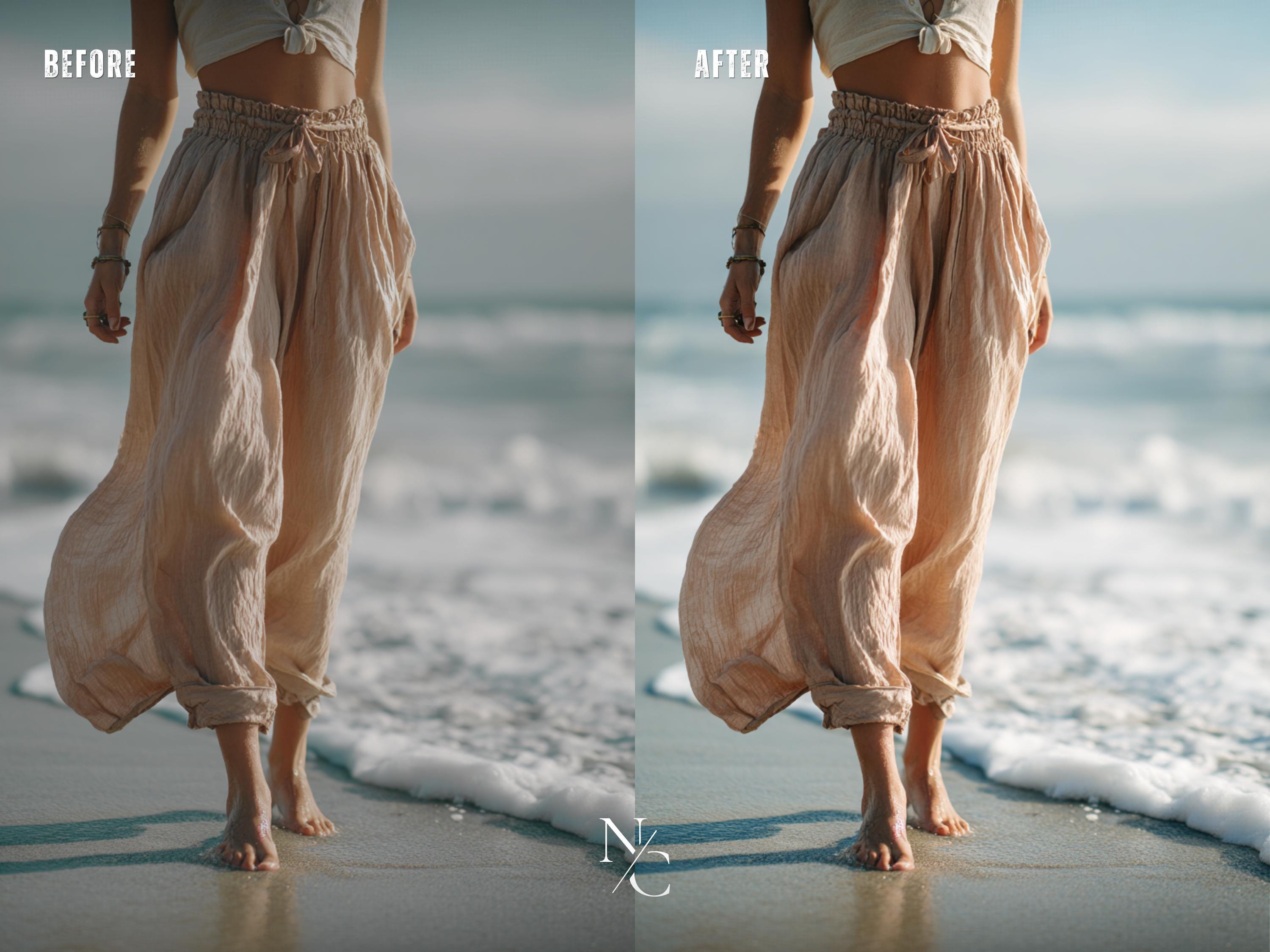 10 BEACHY Presets, Lightroom Preset, Desktop and Mobile Compatible ...