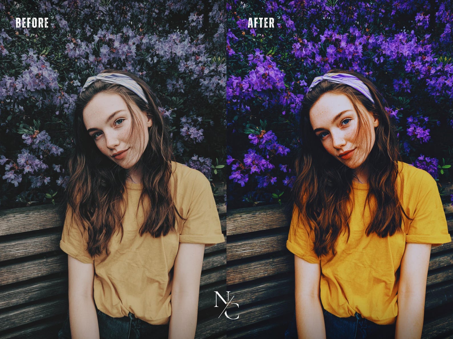 10 COLOR POP Lightroom Presets Mobile & Desktop, Bright Bold Photo ...