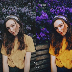 10 COLOR POP Lightroom Presets Mobile & Desktop, Bright Bold Photo ...