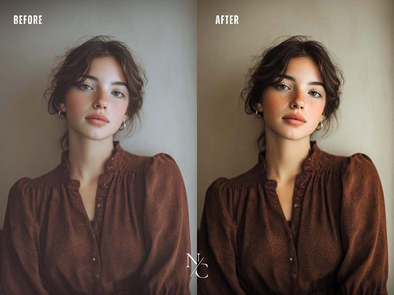 40 PORTRAIT Presets, Perfect Skin, Glow Presets, Studio Presets ...