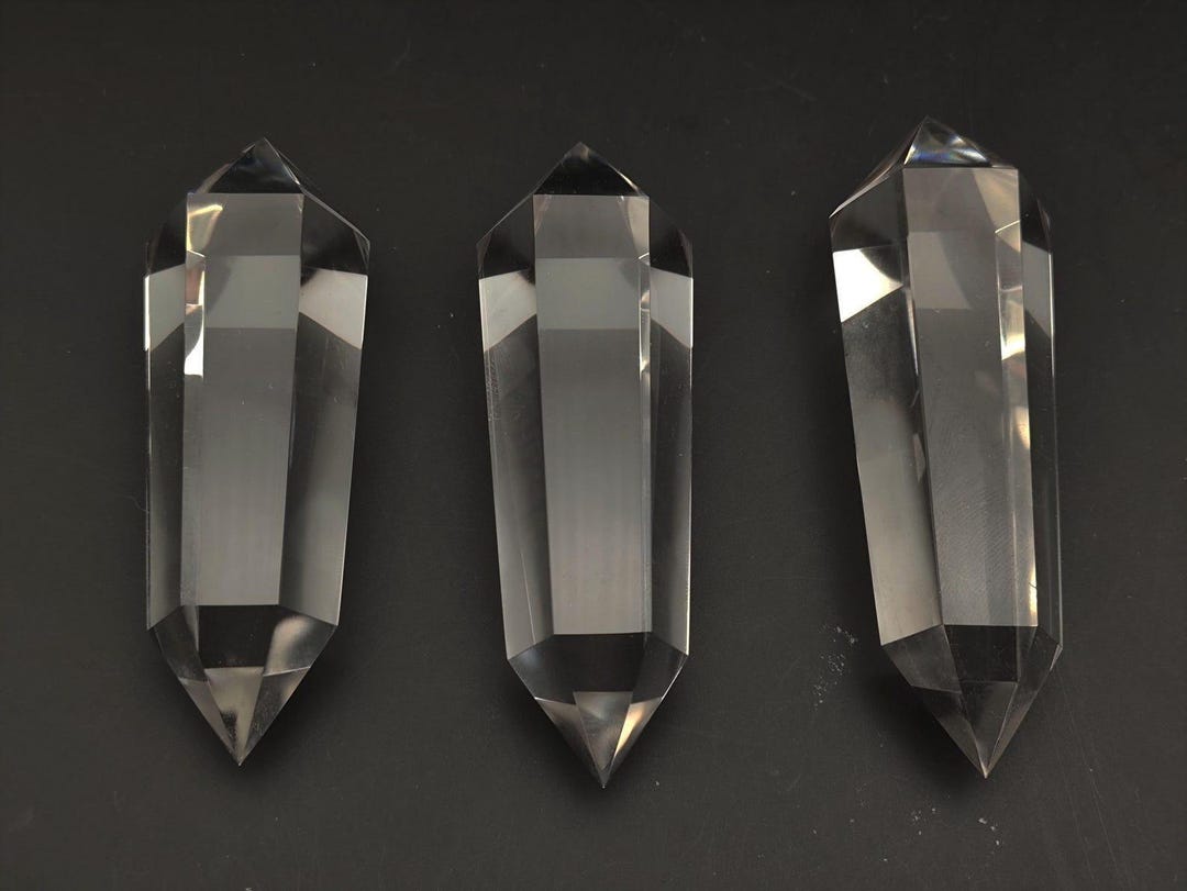 Hand Cut Vogel Quartz Crystal Point: 6-sided Healing Stone - Etsy