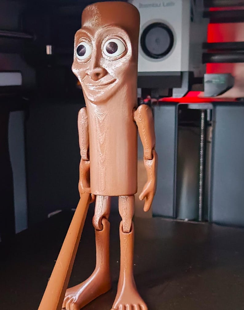 Brainrot Series: Tung Tung Sahur – Limited Edition Physical Figure Toy ...