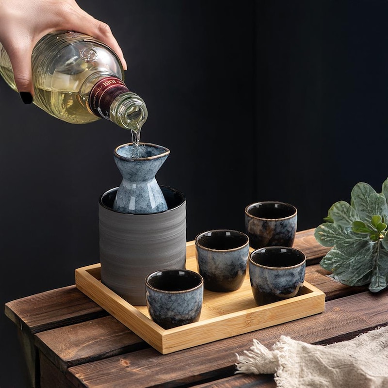 Custom Japanese Sake Set - Etsy