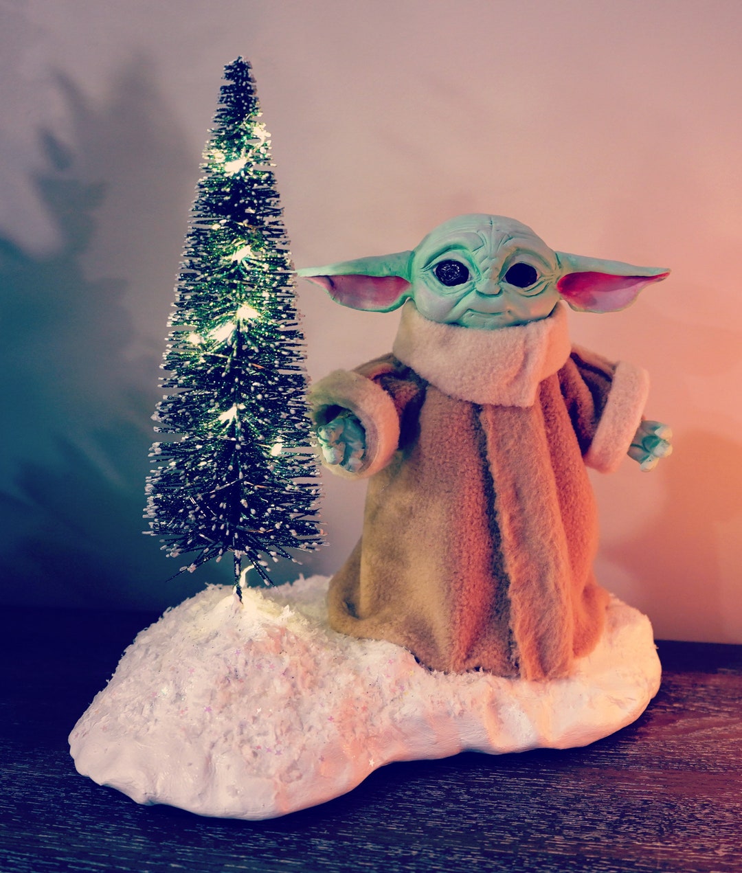 Handmade Grogu Christmas Sculpture - Etsy