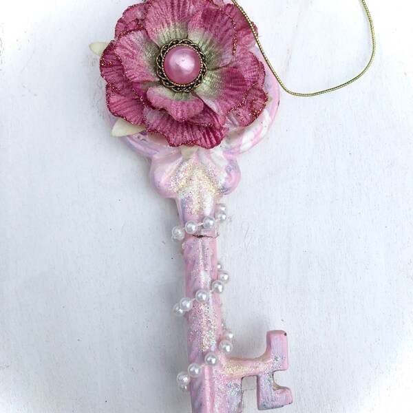 Skeleton Key Ornament - Etsy