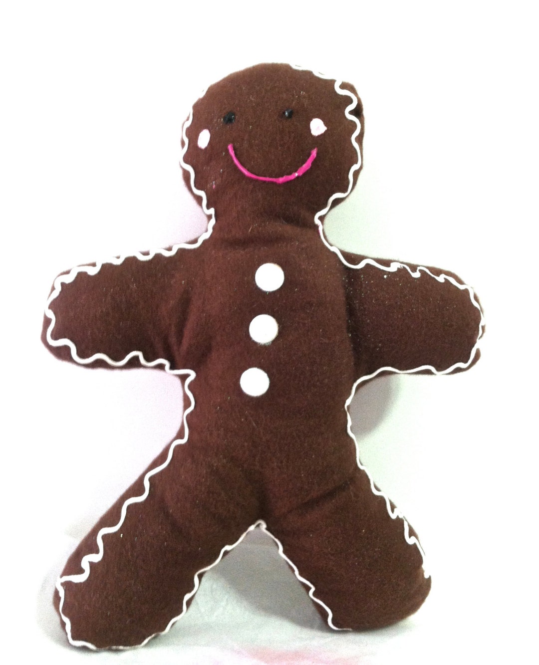 Adorable Hand Sewn Gingerbread Man Doll Christmas Decoration - Etsy