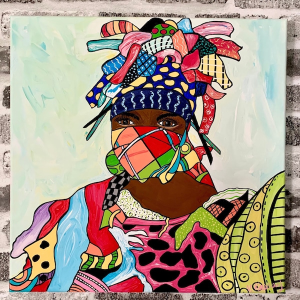 Moko Jumbie Art - Etsy