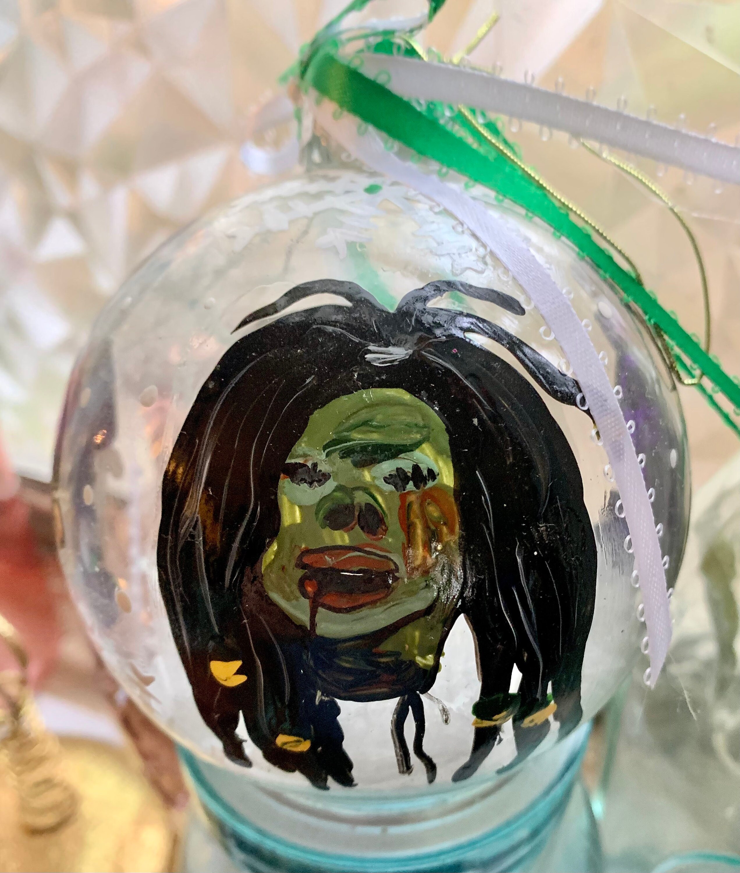 Magical Wizard Bus 4 Hand Painted Glass Ornament - Etsy