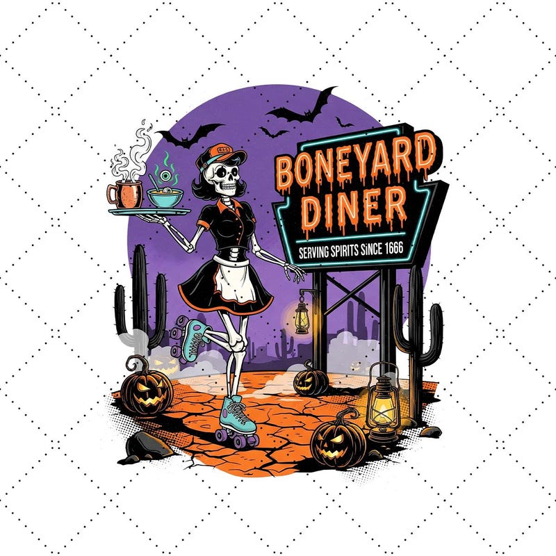 Boneyard Halloween - Etsy