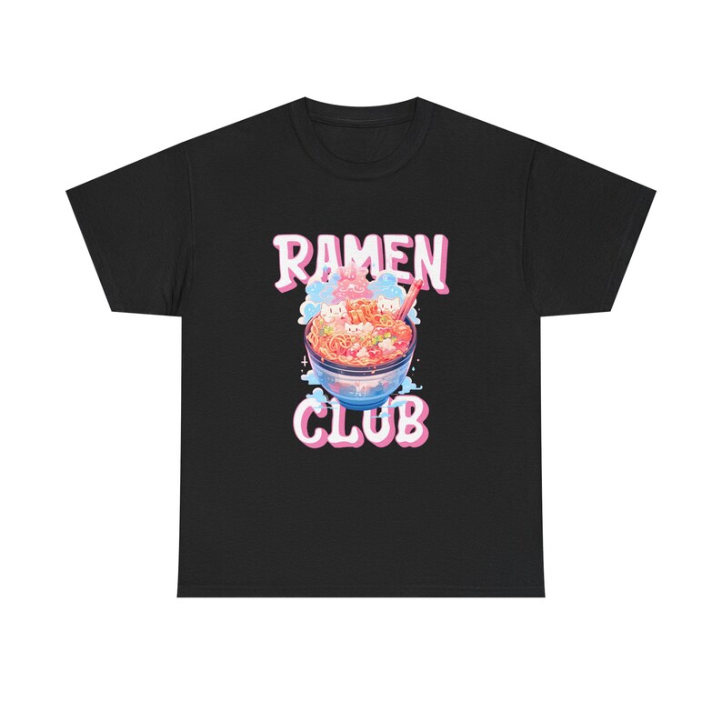 Ramen Club Tee - Ramen Club, Instant Noodles, Kawaii Shirt, Ramen Shirt ...