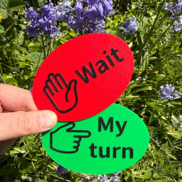 My Turn Visual - Etsy
