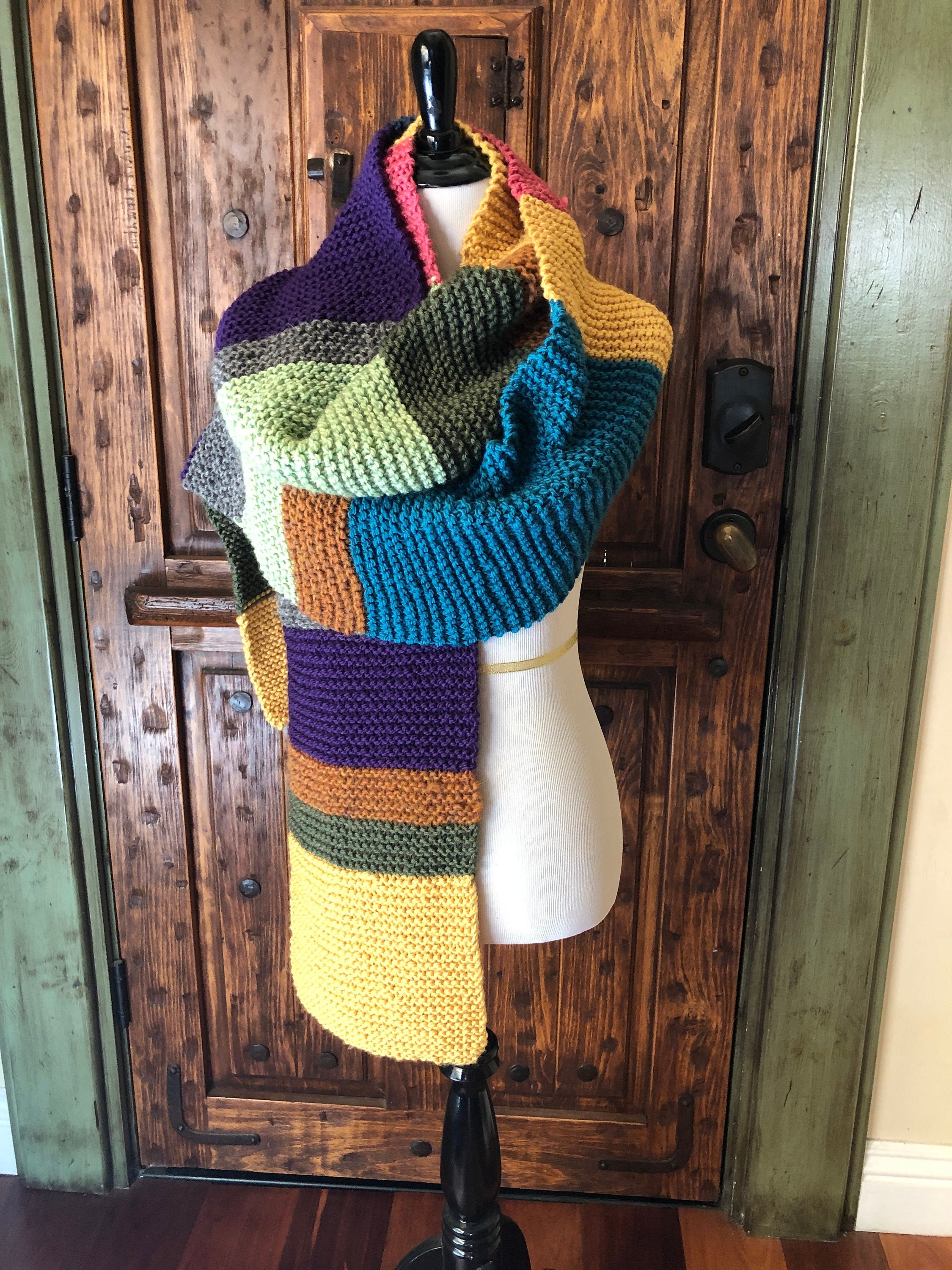 Dr Who Scarf Colors