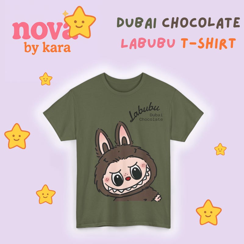 Matcha Labubu and Dubai Chocolate - Etsy Australia