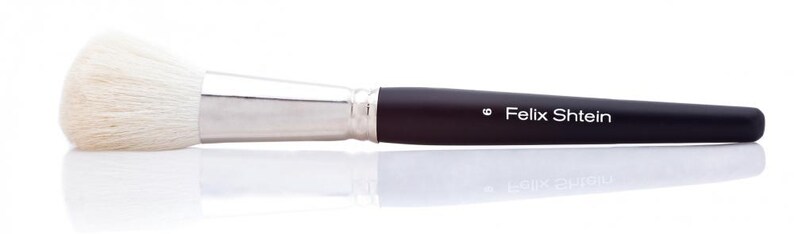 Goat Hair Powder & Blush Brush - Felix Shtein Professional Makeup - Etsy