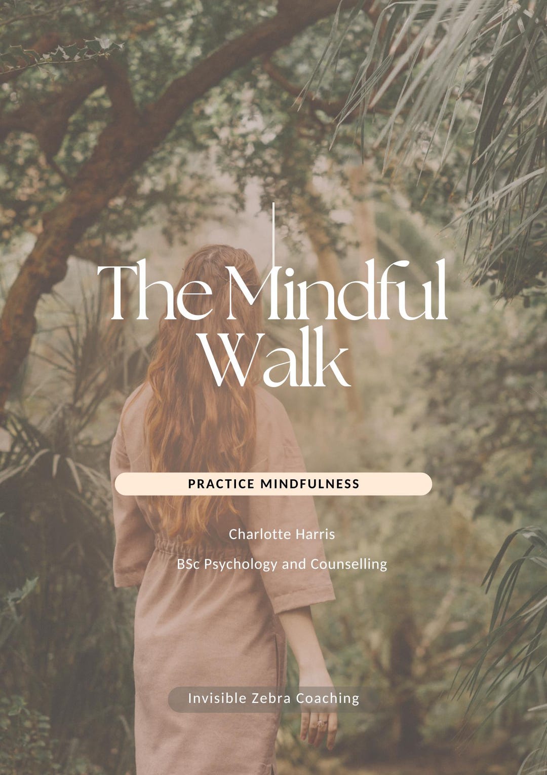 The Mindful Walk | 7-page Guided Walking Meditation Workbook ...