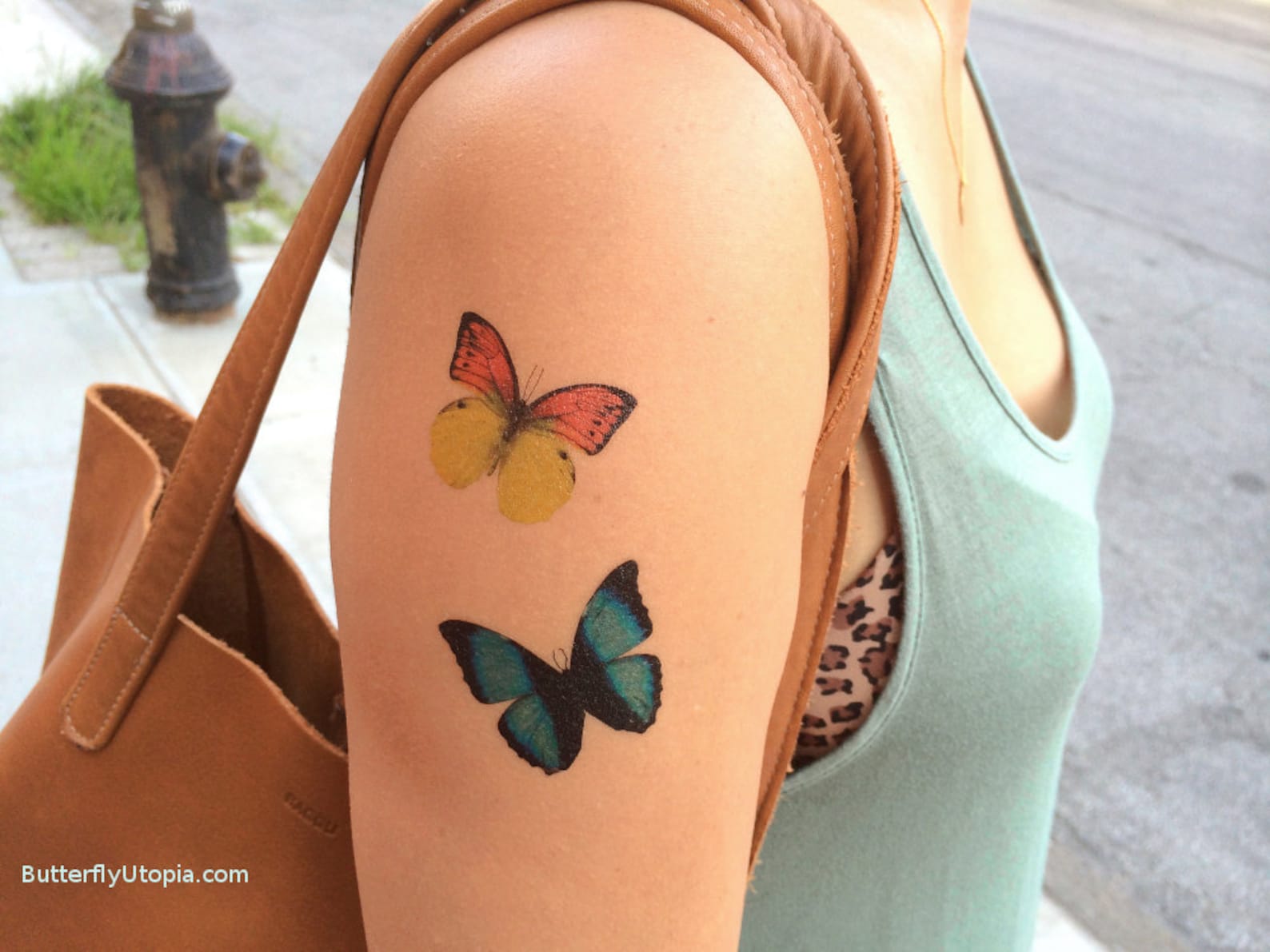 Temporary Butterfly Tattoos 10 Sheets free Shipping - Etsy