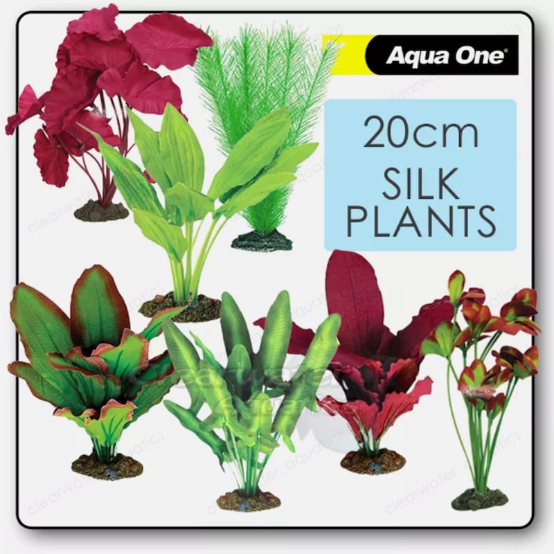 Silk Aquarium Plants - Etsy UK
