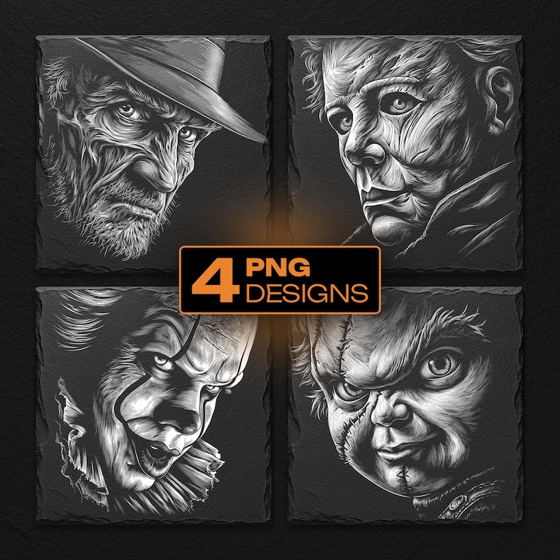 Horror Slates - Etsy UK