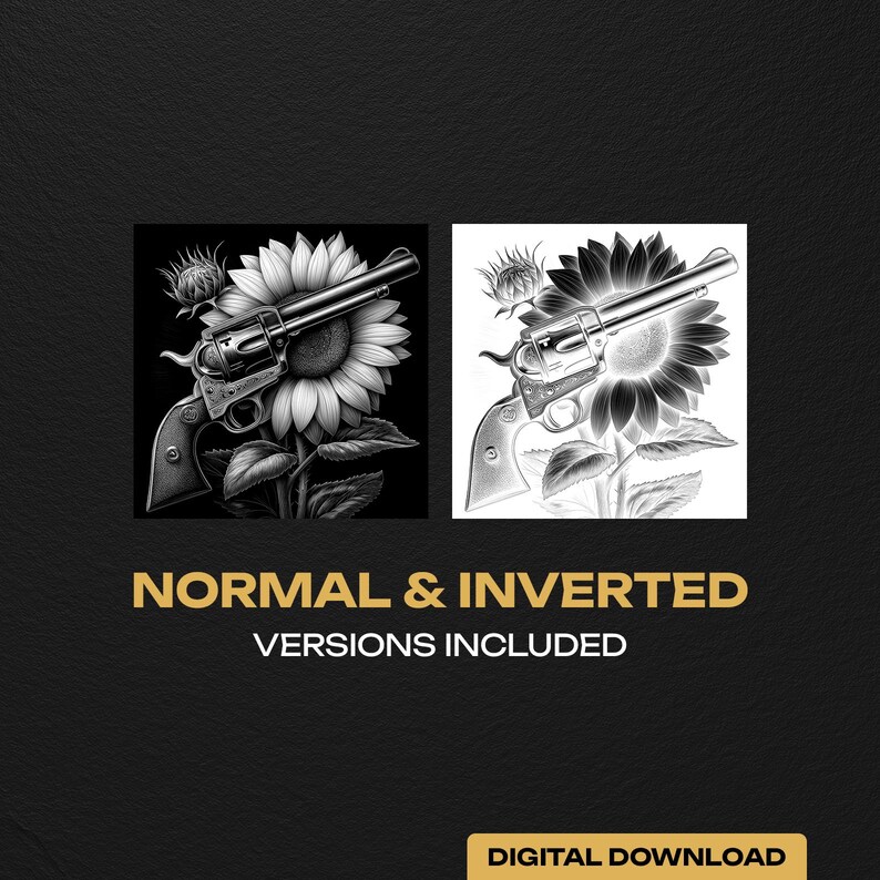 Sunflowers Western Theme Laser Engraving PNG Bundle: Slate Coaster ...
