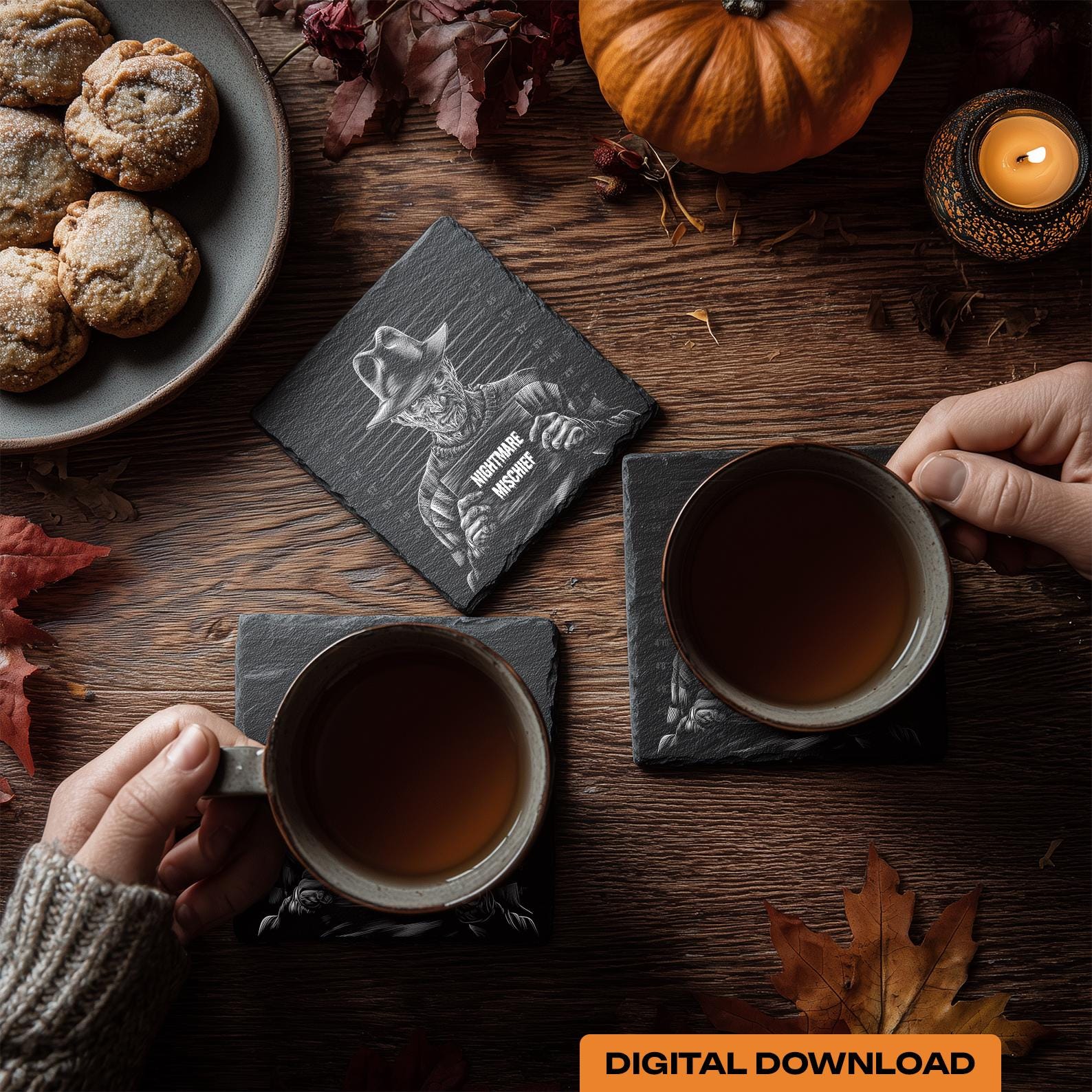 Horror Movie Mugshot Laser Engraving Files – Creepy Villains PNG Bundle ...