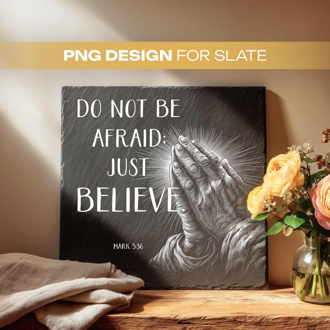 Christian Slate Coaster PNG Design: Laser Engraving File, Digital ...
