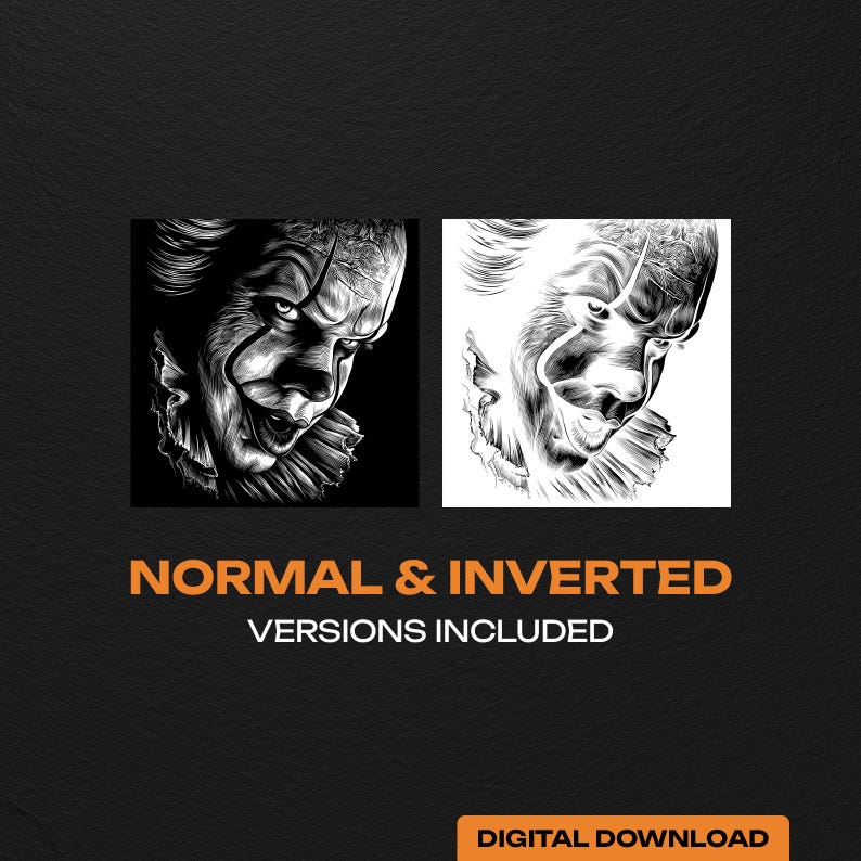 Halloween Horror Movie Faces Laser Engraving Files – Slate Coaster PNG ...