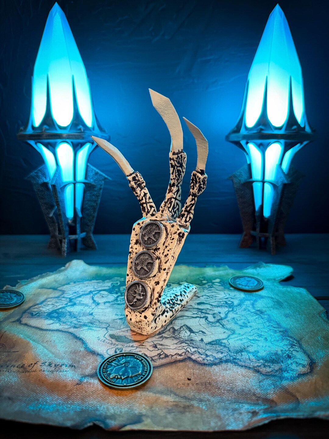 Elder Ivory Dragon Claw, Skyrim Game, the Elder Scrolls, Figurine ...