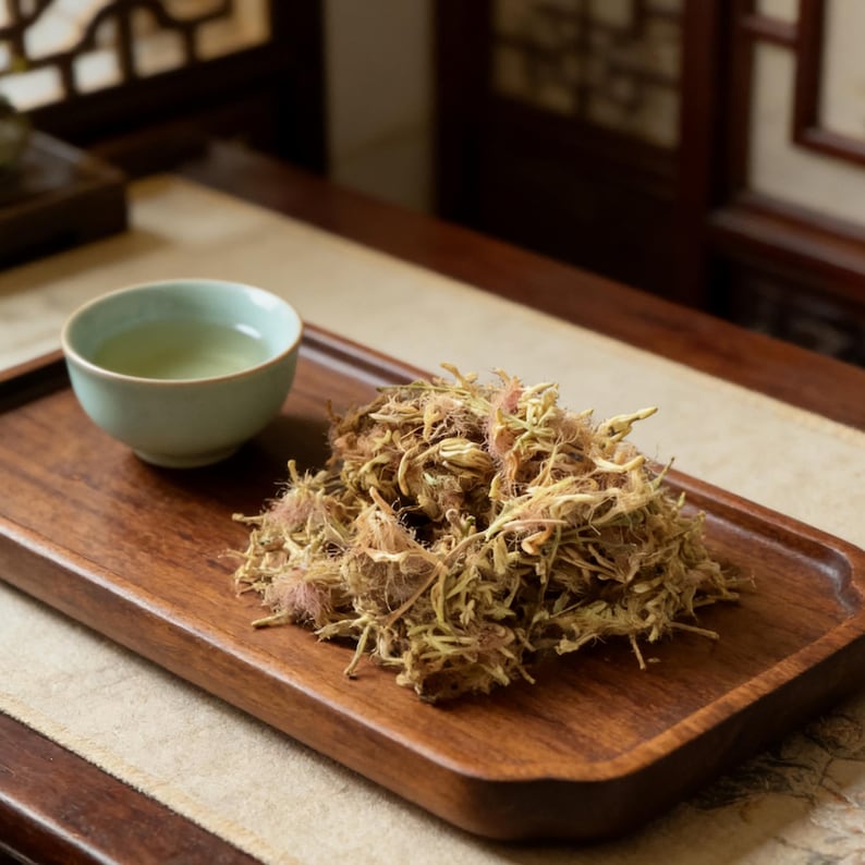Dried Mimosa Tree Flowers Albizia Julibrissin – Persian Silk Tree ...