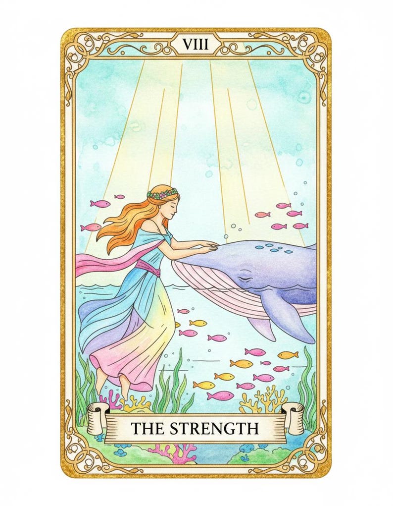 Ocean Tarot Coloring Book for Adults – 78 Sea Themed Designs - Etsy