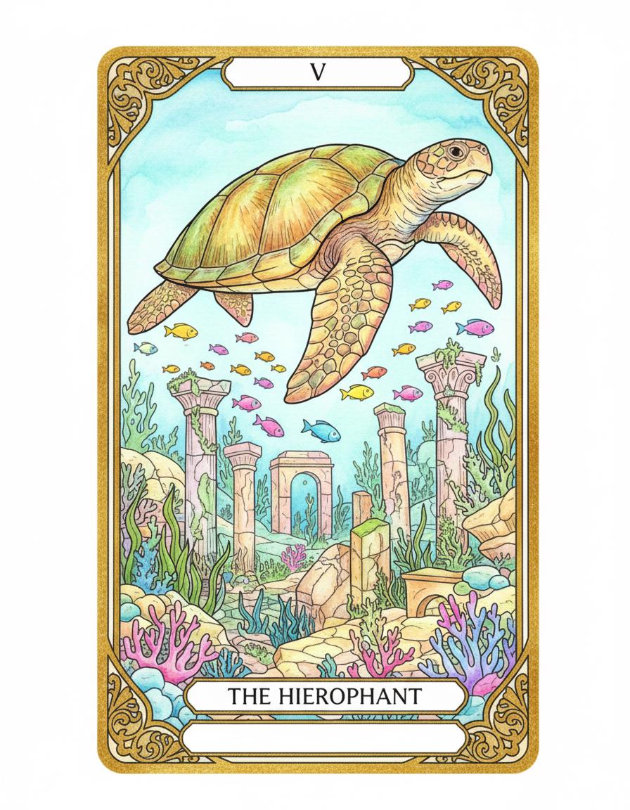 Ocean Tarot Coloring Book for Adults – 78 Sea Themed Designs - Etsy