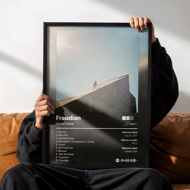 Pôster do álbum Freudian de Daniel Caesar - Frete grátis para todo o ...