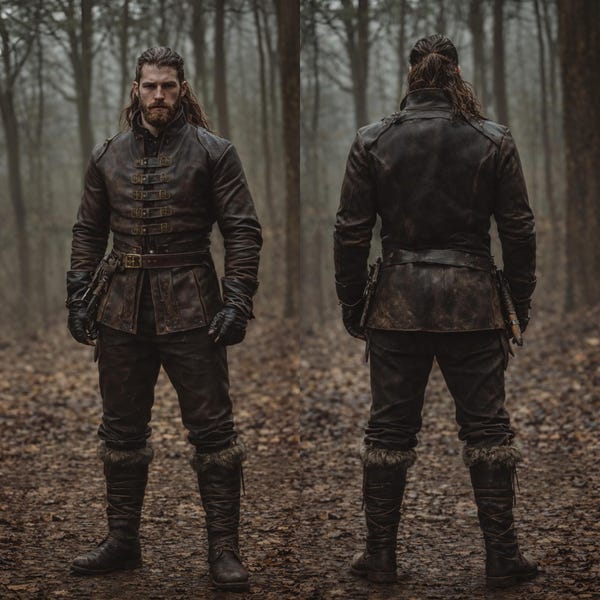 Leather Jerkin - Etsy