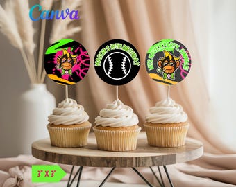 Party Animals Baseball (savannah Bananas) Bracelet Set - Etsy