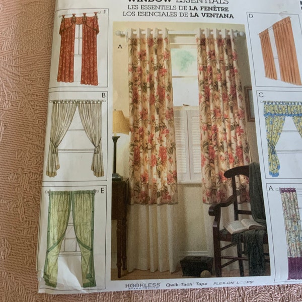 Mccalls Curtain Patterns - Etsy