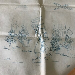 Stamped Unfinished Dresser Scarf or Table Runner, Dutch Designs, Nice ...