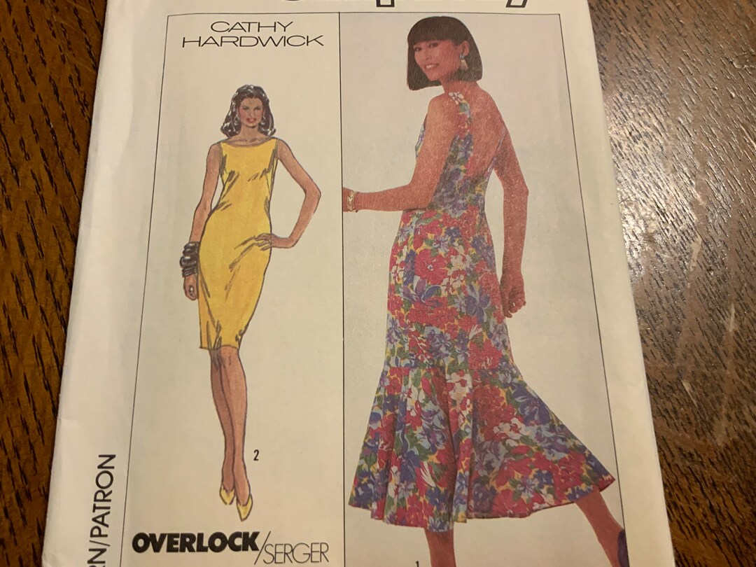 Simplicity 7997, Misses Dress Pattern, Size 10 Uncut Easy Sew, Knit ...