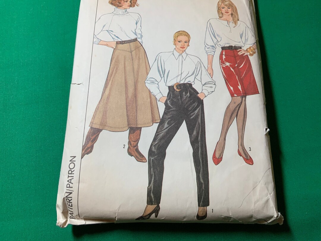 Simplicity Pattern 8869 Pants and Skirts Pattern Size 12 - Etsy