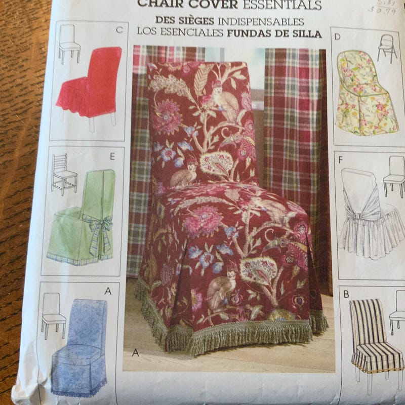 Chair Cover Patterns - Etsy