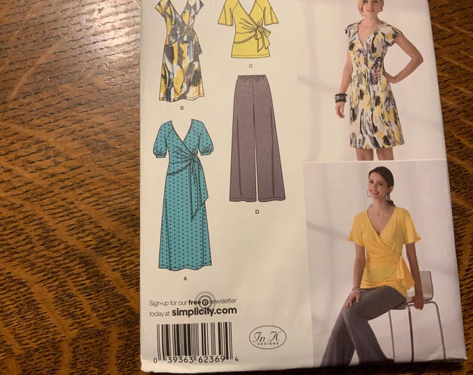 Simplicity 2369, Wardrobe Pattern, Sizes 16 18 20 22 24, Pants, Dress ...