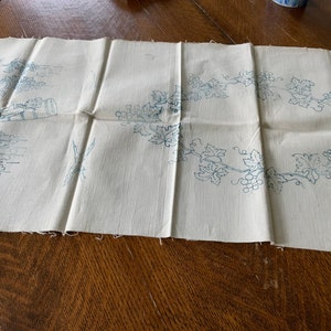 Stamped Unfinished Dresser Scarf or Table Runner, Dutch Designs, Nice ...