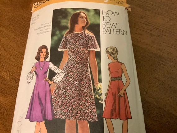 Simplicity Pattern 9850 Dress Pattern Princess Line Dress | Etsy