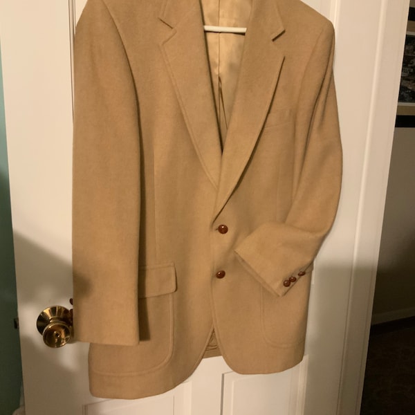 Camel Hair Coat - Etsy