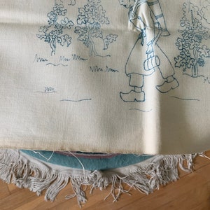 Stamped Unfinished Dresser Scarf or Table Runner, Dutch Designs, Nice ...