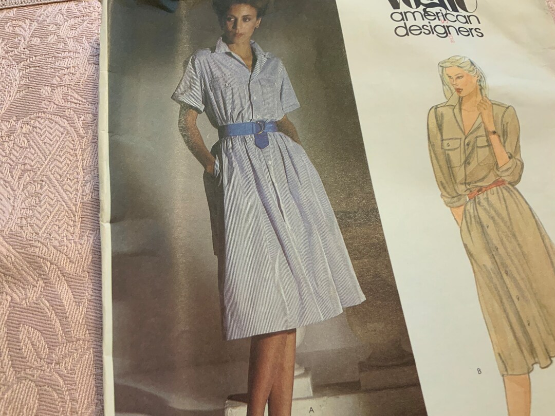 Vogue Pattern 2716, Shirtwaist Dress Pattern, 30 % Off, Ralph Lauren ...