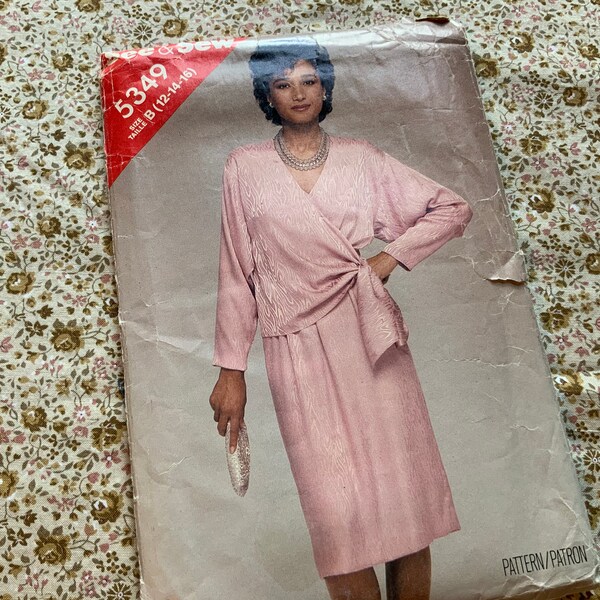 Wrap Front Dress - Etsy