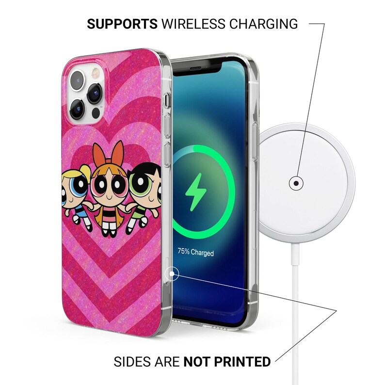 Coque de téléphone Powerpuff Girls Buttercup Blossom Bubbles pour ...