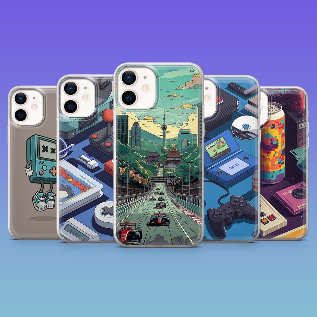 Retro Game Phone Case Console Gamer Cover for iPhone 17, 17pro/air, 16e ...