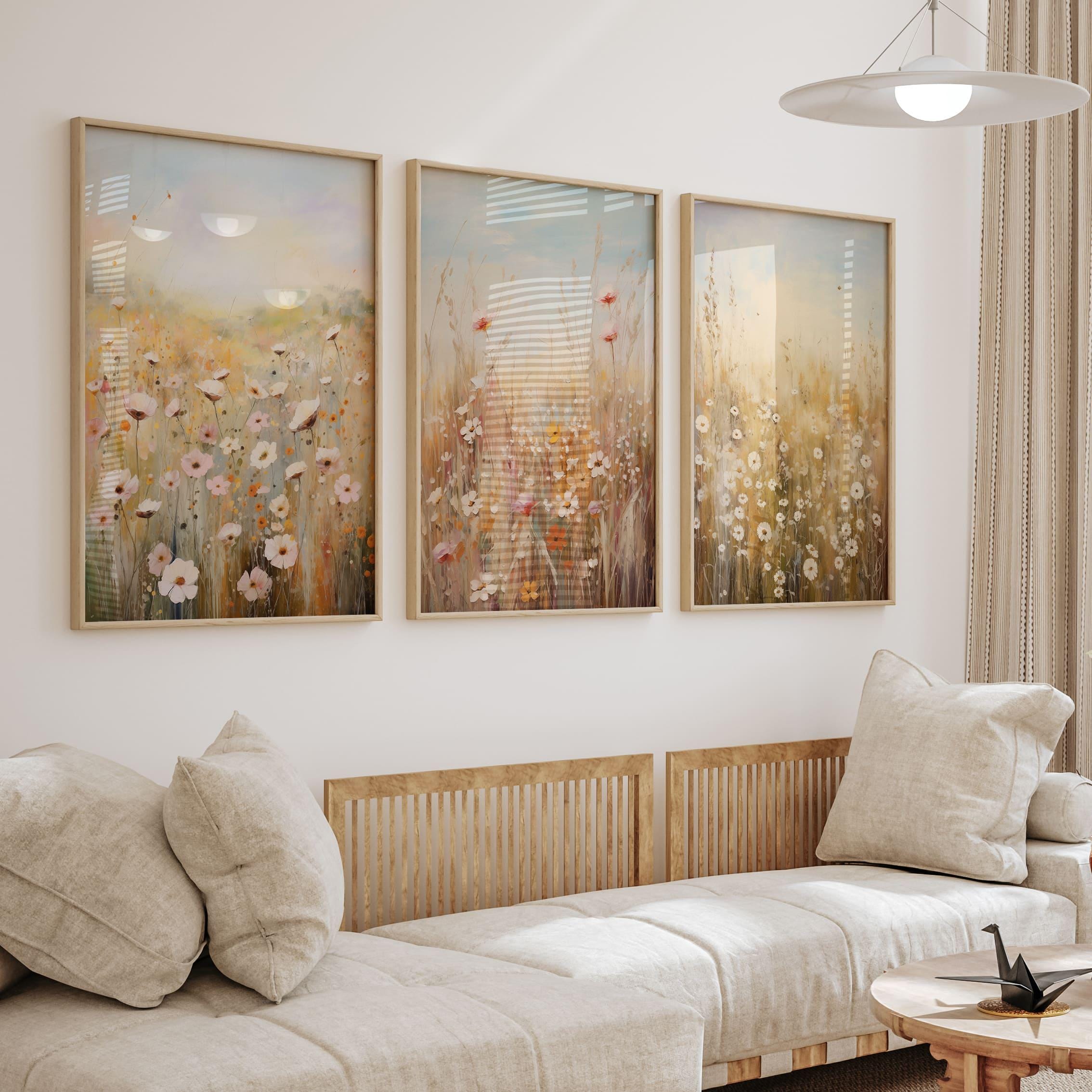100 Spring Vintage Art Prints | Wildflower Gallery Wall | Neutral ...